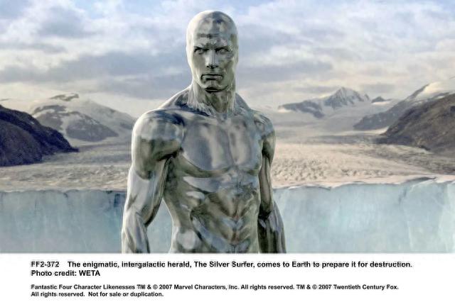 One of Marvel's strongest superheroes, the surfboard-wearing Silver ...