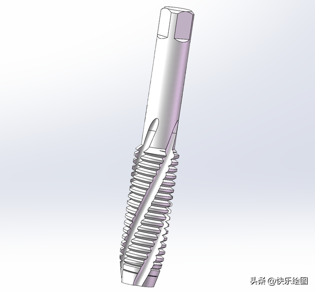 Solidworks draws tapping taps, the bend command is the key, and the ...