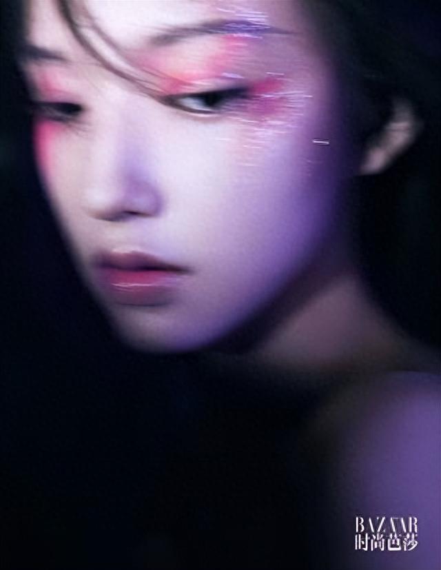 Moonlight goddess! Cheng Xiao's latest photo shoot is as beautiful as a ...